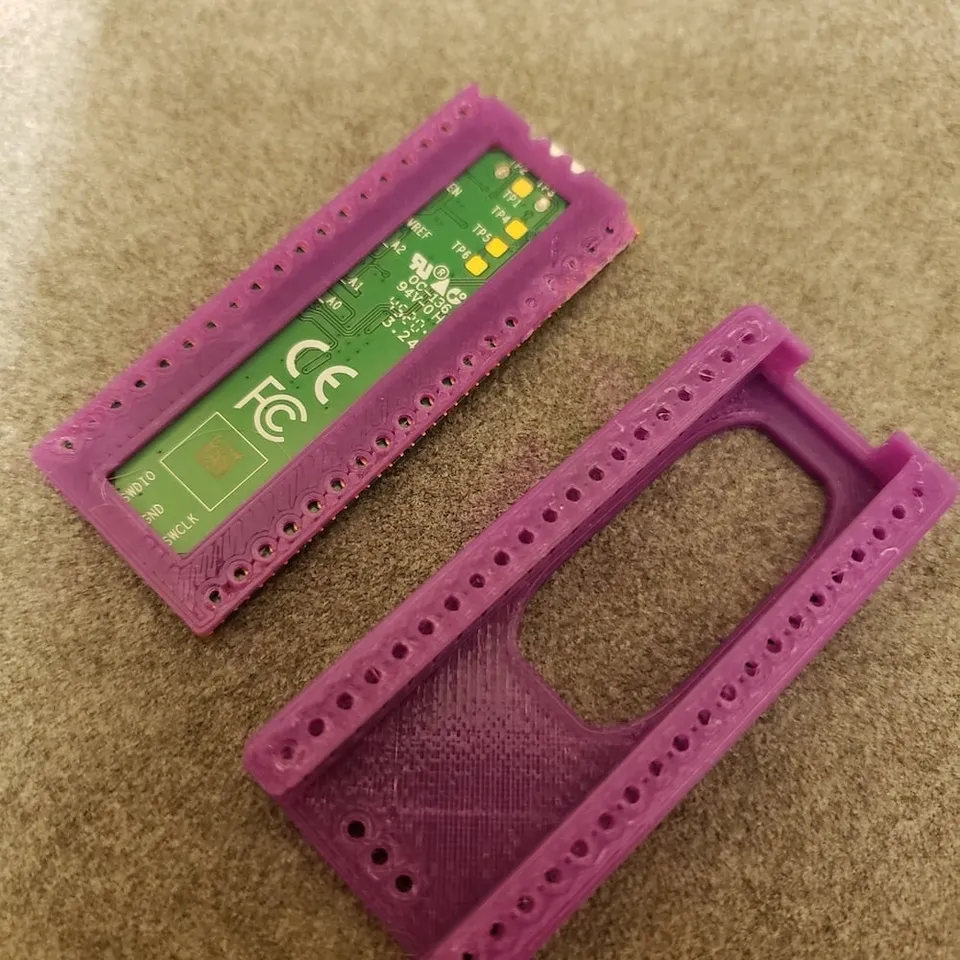 Raspberry Pi Pico Case w Slider 3D Print Model by AndysTechGarage ...