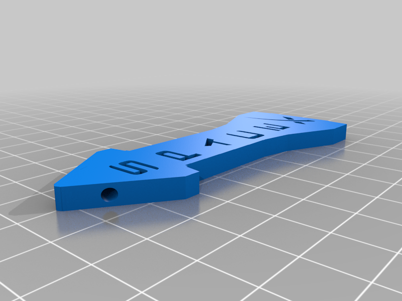 SN10 SpaceX Starship Keychain by AndysTechGarage | Download free STL ...