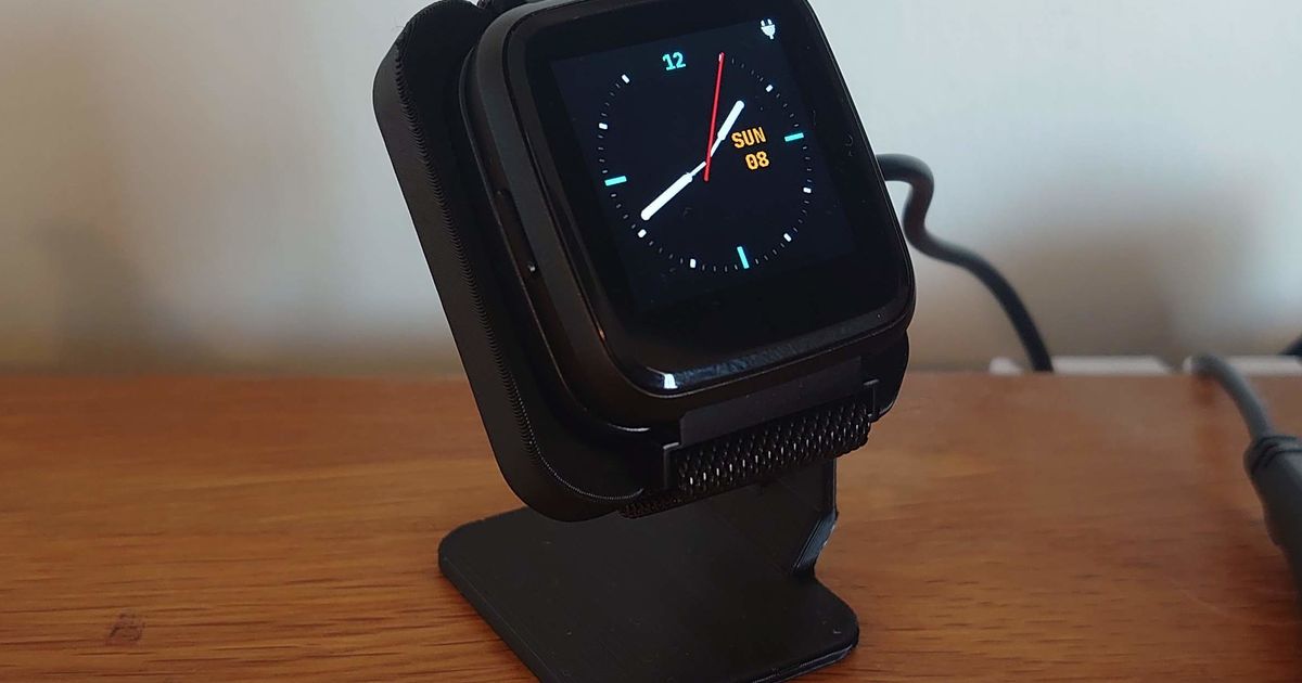 Pinetime charging stand by Akcel | Download free STL model | Printables.com