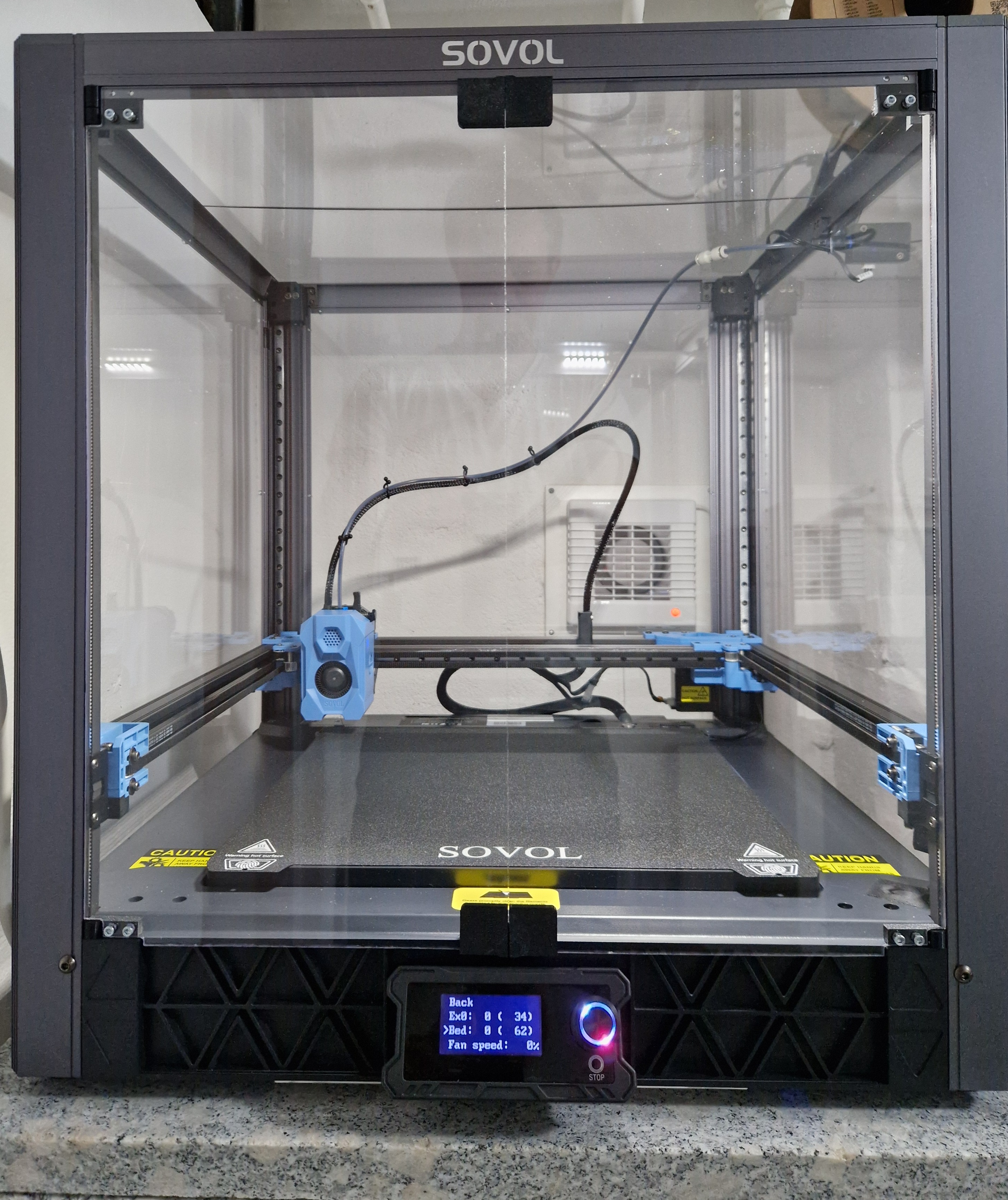 SV08 Enclosure Doors, Hinges, and Magnetic Closures by FastLaneEngineer ...