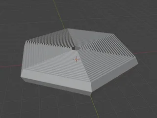 Nested ring fidget coaster 20 ring by chris a | Download free STL model ...