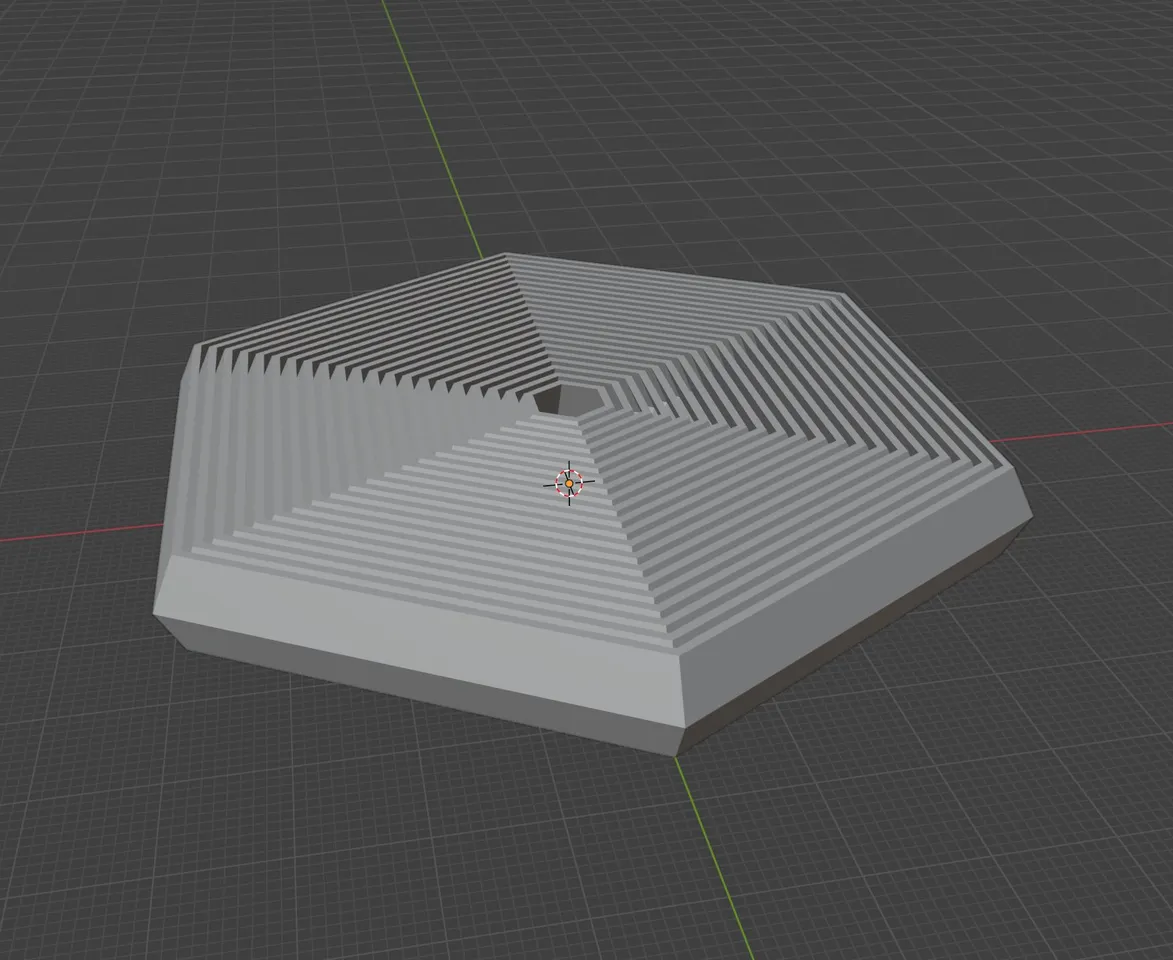 Nested ring fidget coaster 20 ring by chris a | Download free STL model ...