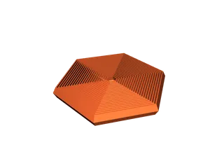 Nested ring fidget coaster 20 ring by chris a | Download free STL model ...