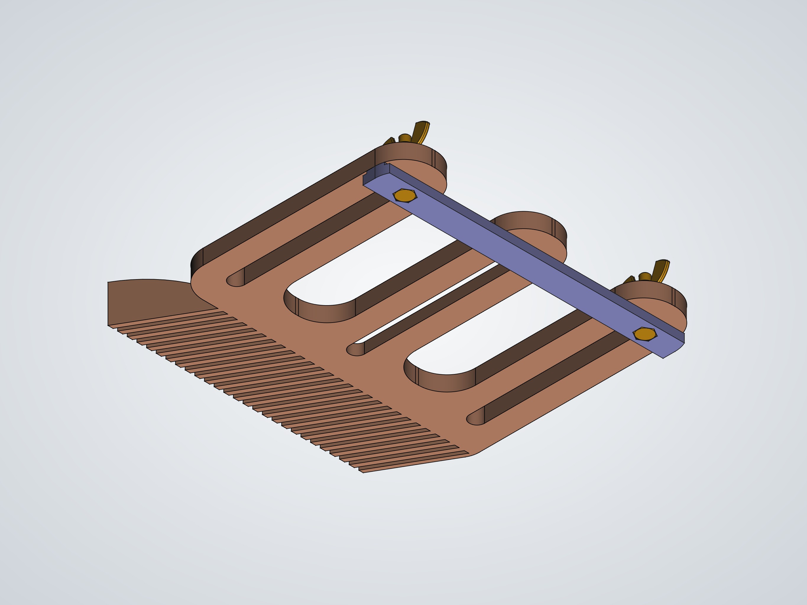 Featherboard for Scheppach HS100S table saw by Óscar | Download free ...
