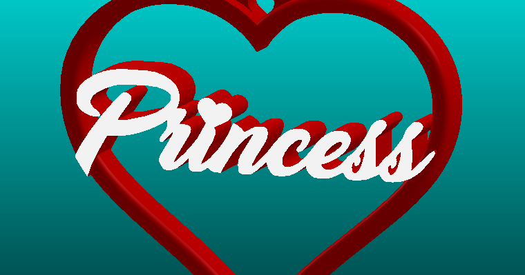 Princess Keyholder/ accessory by Ifiok | Download free STL model ...