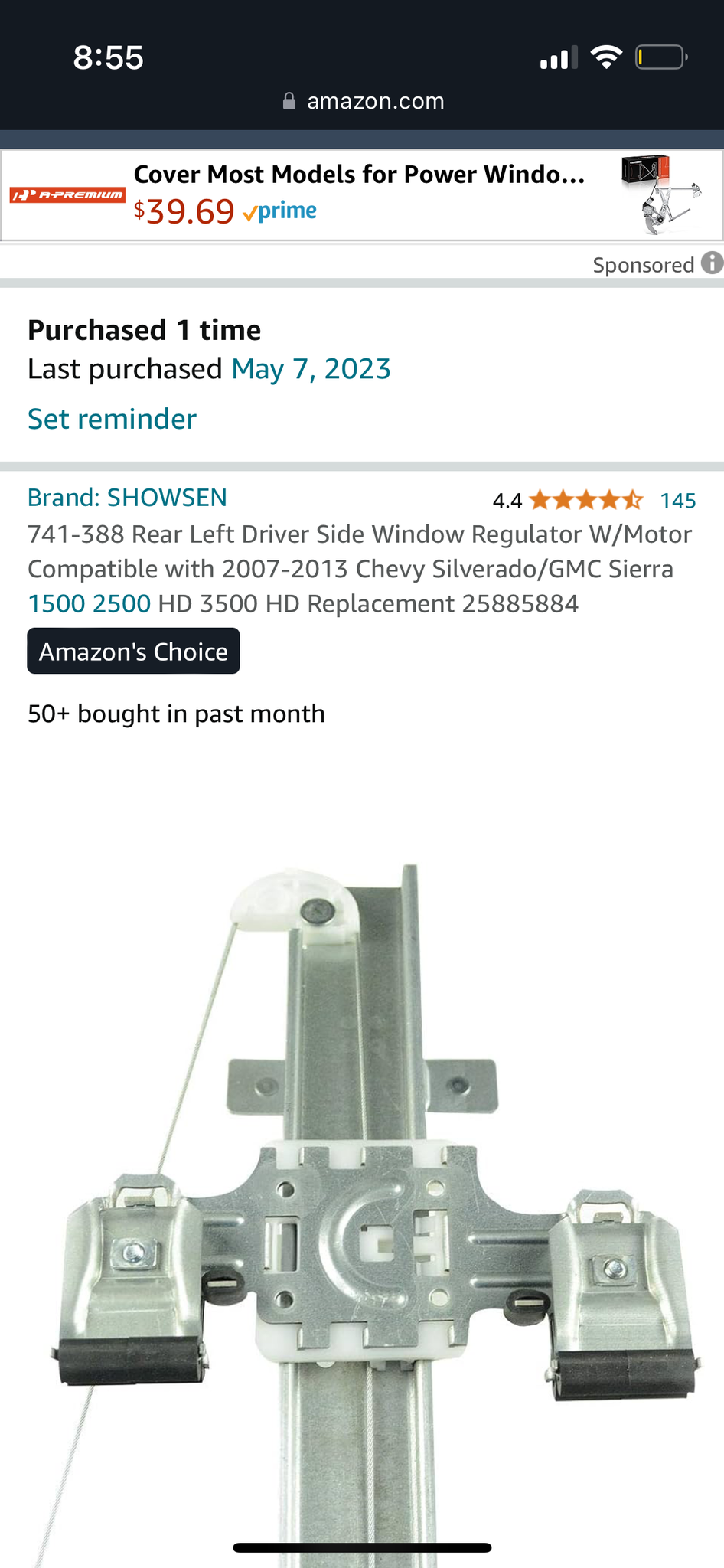 Window Regulator guide von B.K. Engelmann | Kostenloses STL-Modell ...