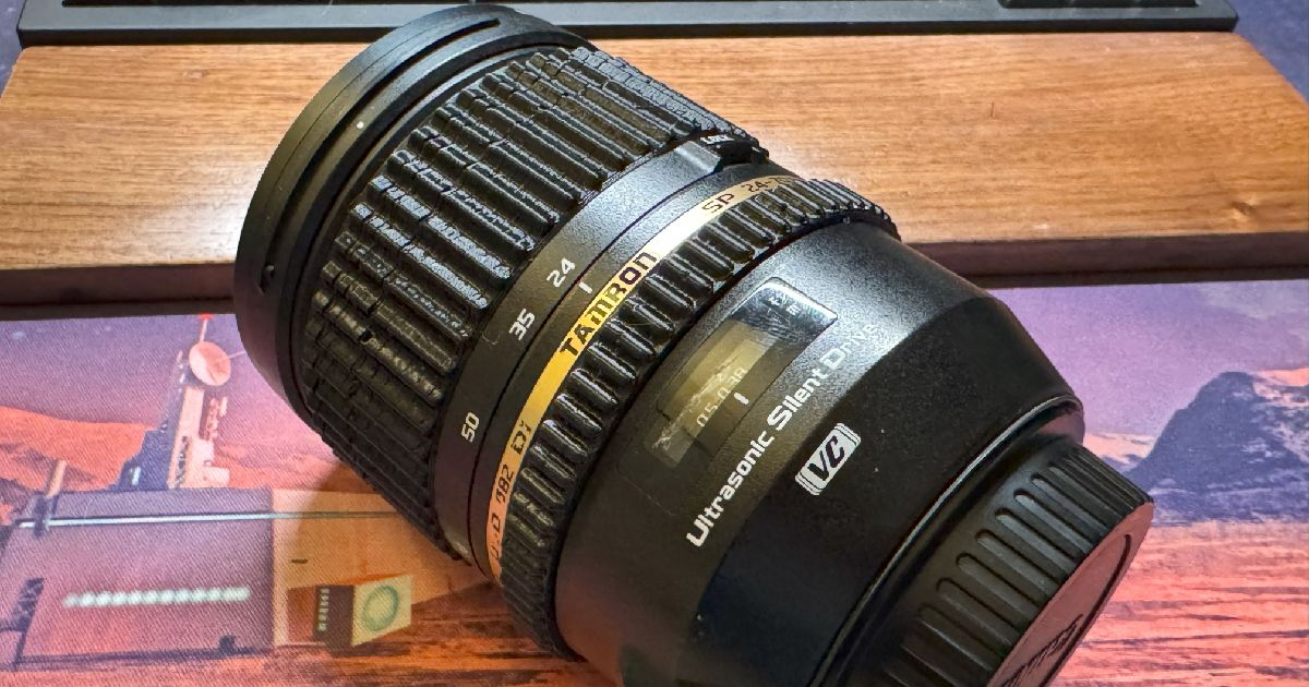 Tamron 24-70 f/2.8 Zoom and Focus Rings by Ozymandias | Download free STL model | Printables.com