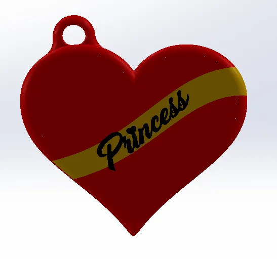 Princess Keyholder/ accessory by Ifiok | Download free STL model ...