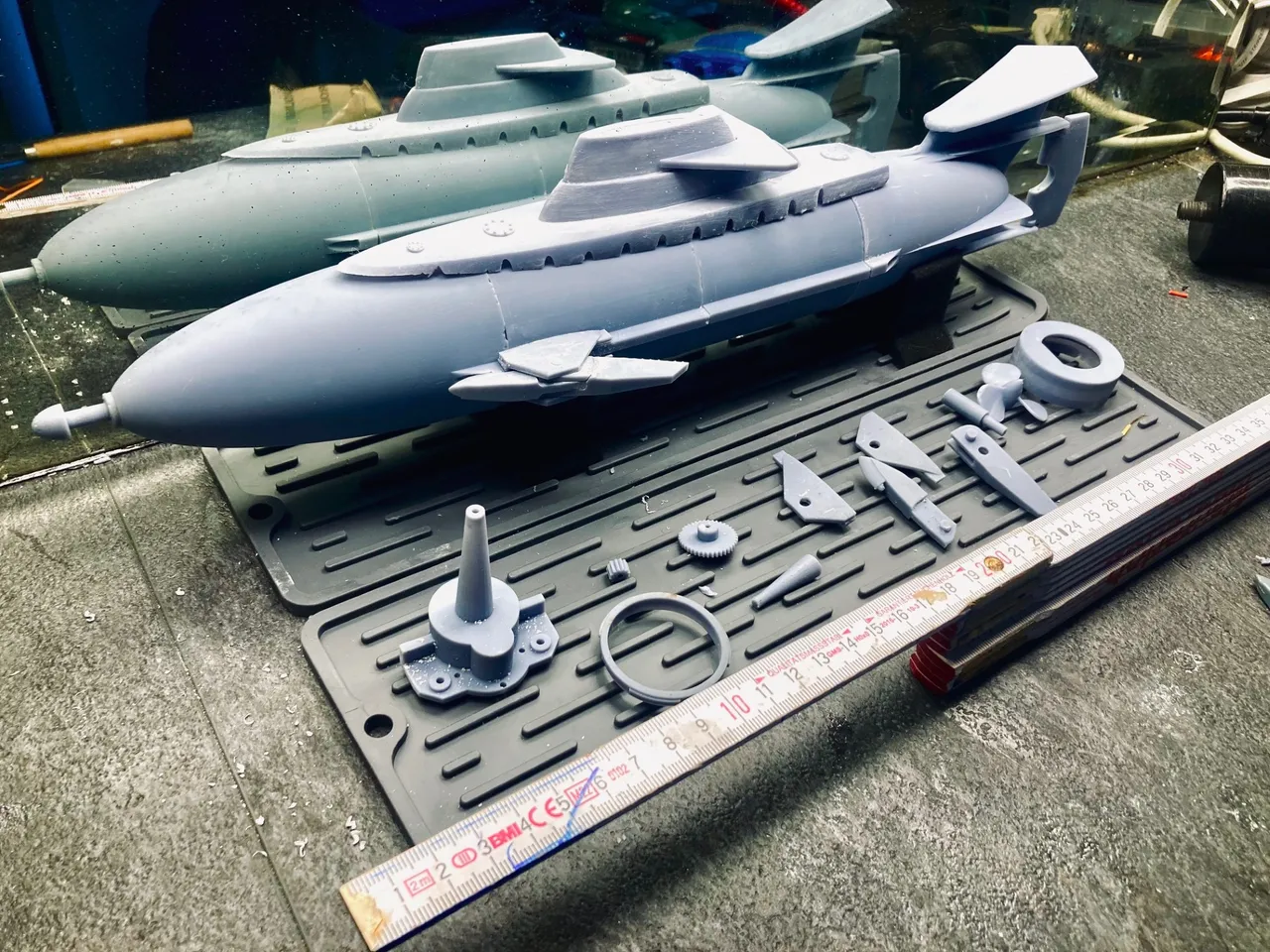 Ranetta SA-107 Submarine Display Model by RetroArea51 | Download free ...