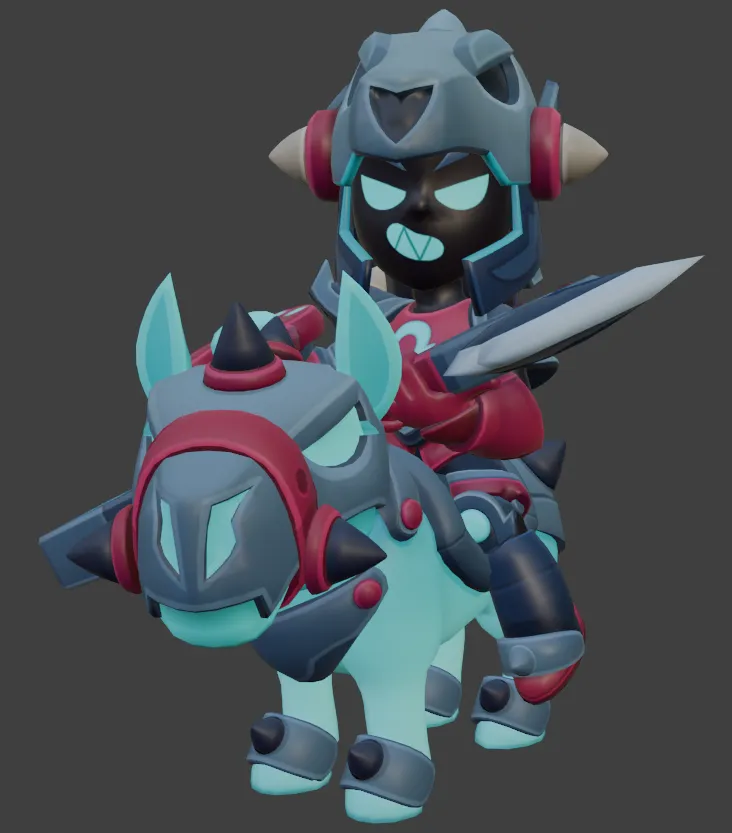 Dread Night Draco - Brawl Stars by GoatGamez | Download free STL model ...