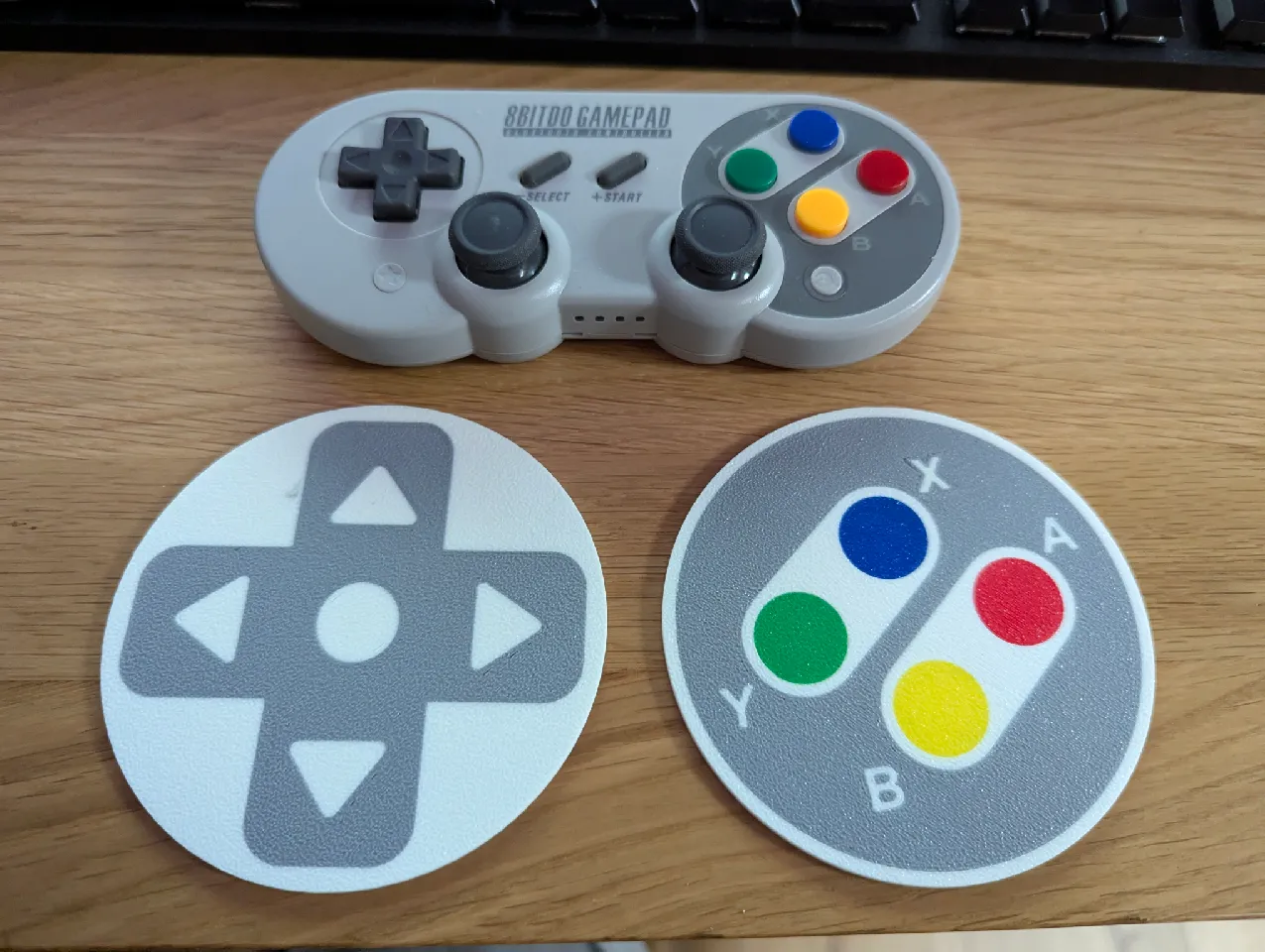 SNES D-PAD COASTER / UNTERSETZER by MauriceR | Download free STL model ...