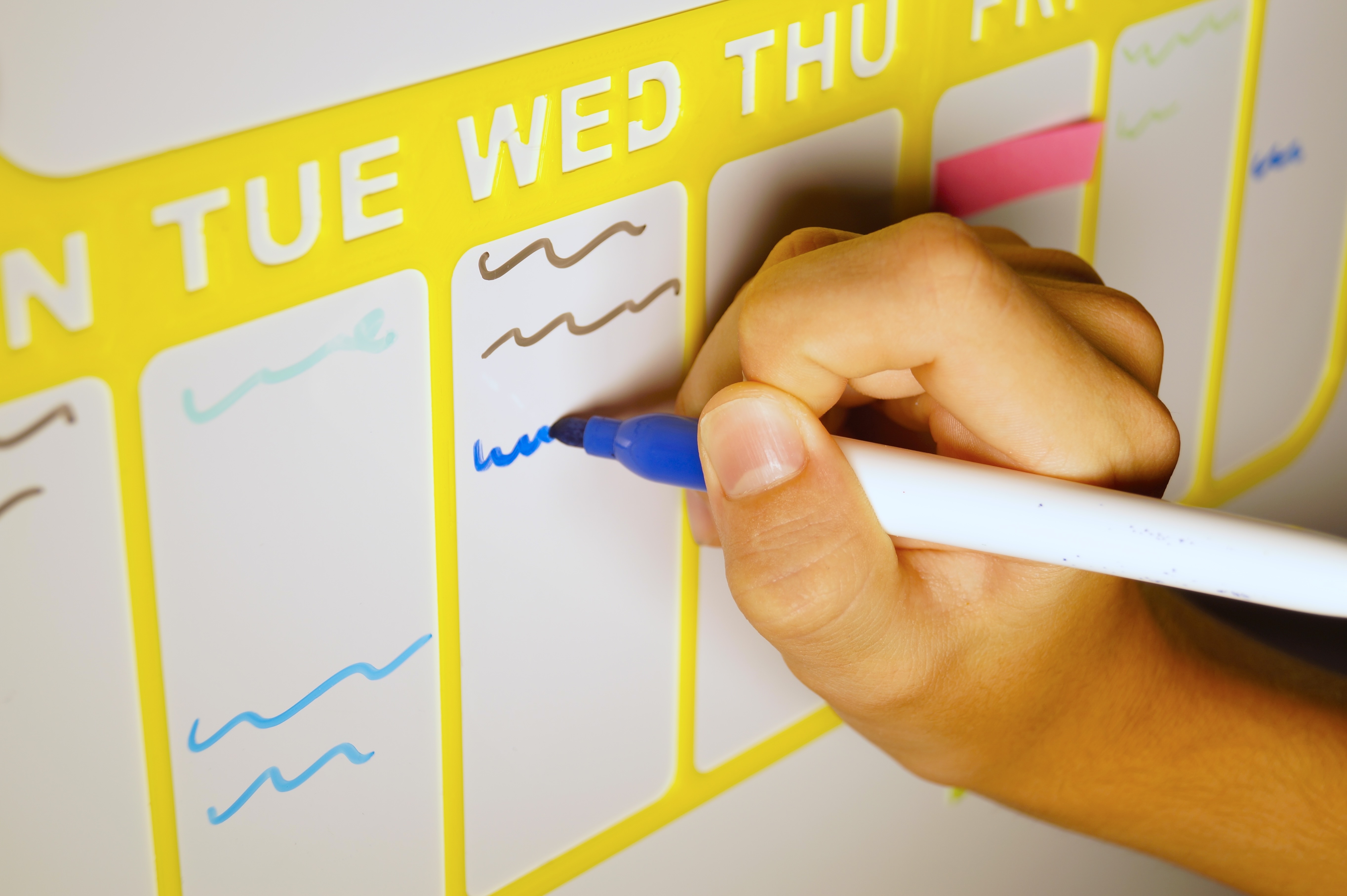 Whiteboard Week Schedule by Theo Jarmer | Download free STL model ...