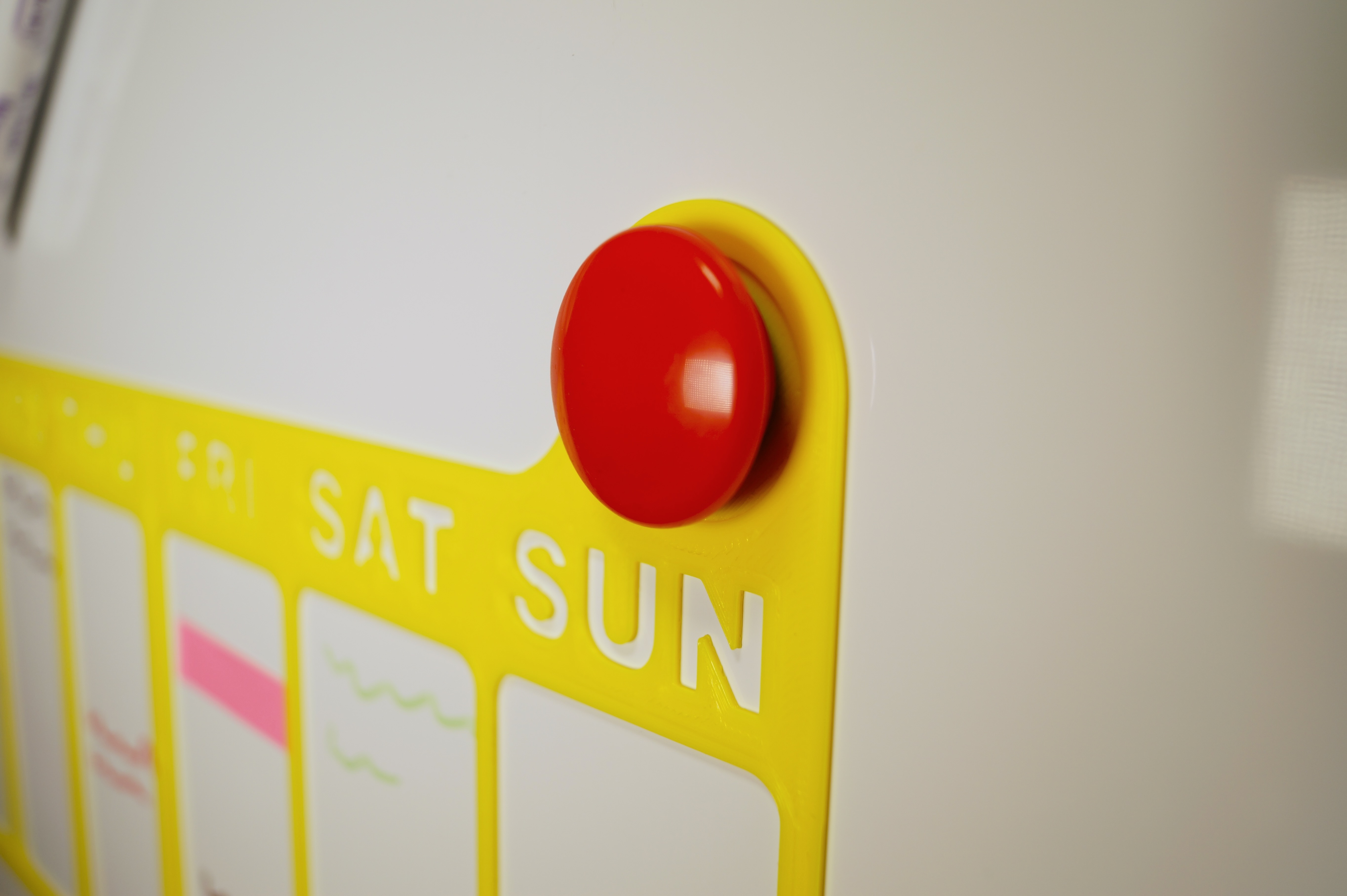 Whiteboard Week Schedule by Theo Jarmer | Download free STL model ...