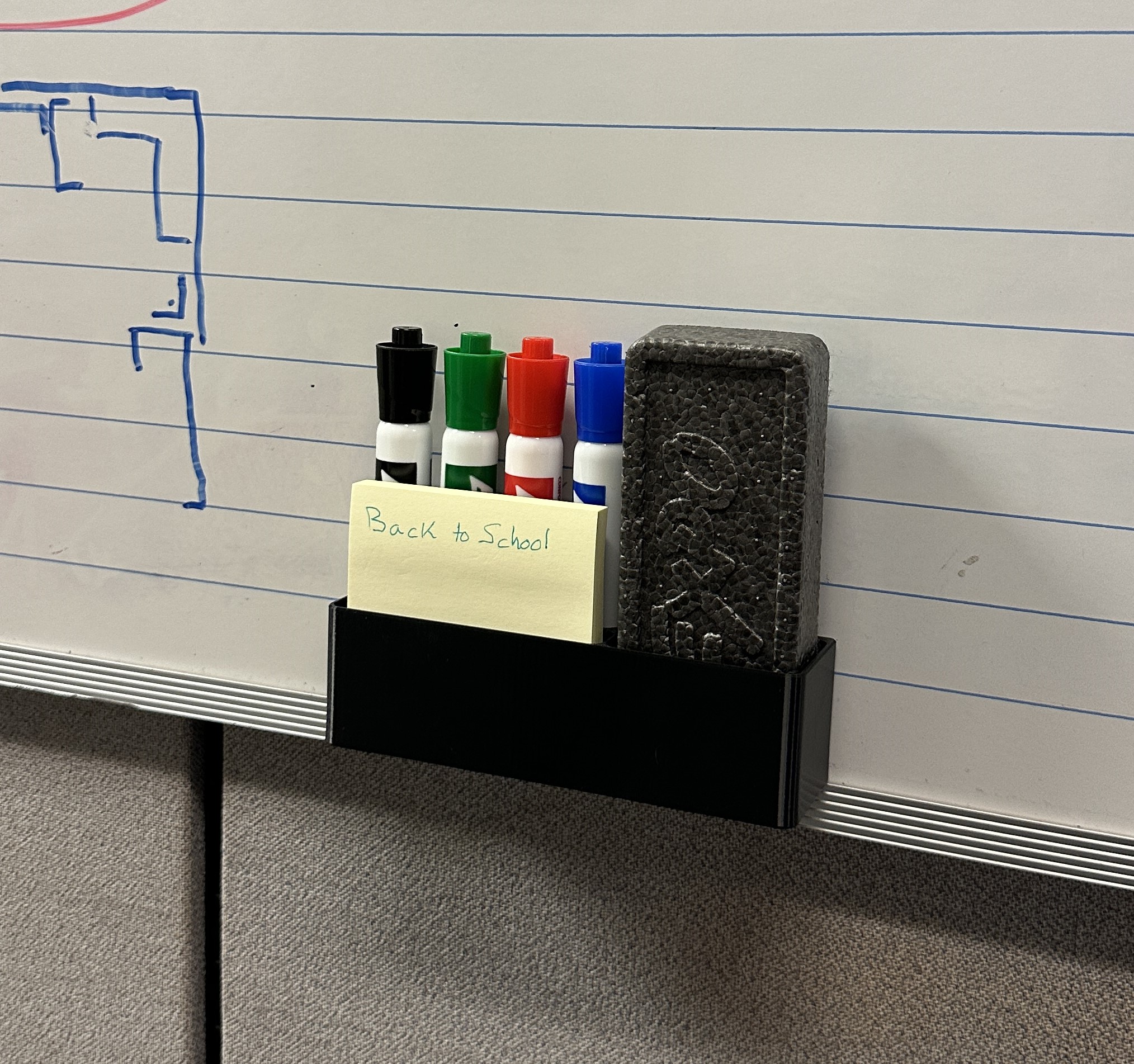 Whiteboard Caddy von Welschit | Kostenloses STL-Modell herunterladen ...