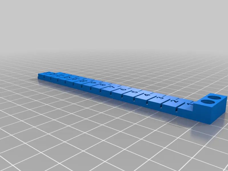 Ruler for LEGO by Tommi | Download free STL model | Printables.com