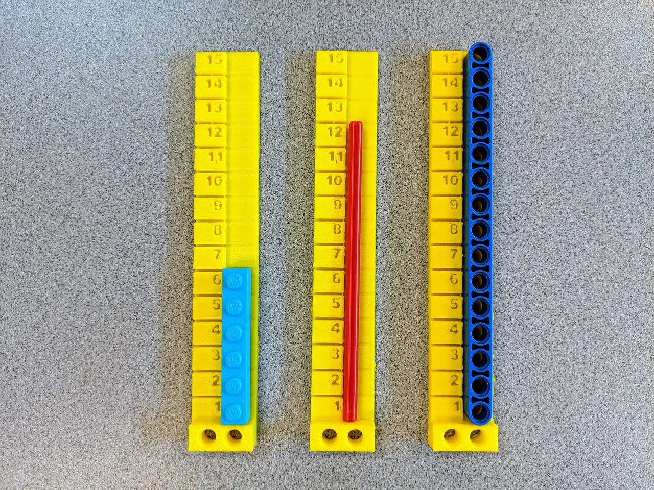 Ruler for LEGO by Tommi | Download free STL model | Printables.com