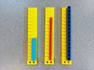 Lego Ruler by NIRACreationz | Download free STL model | Printables.com