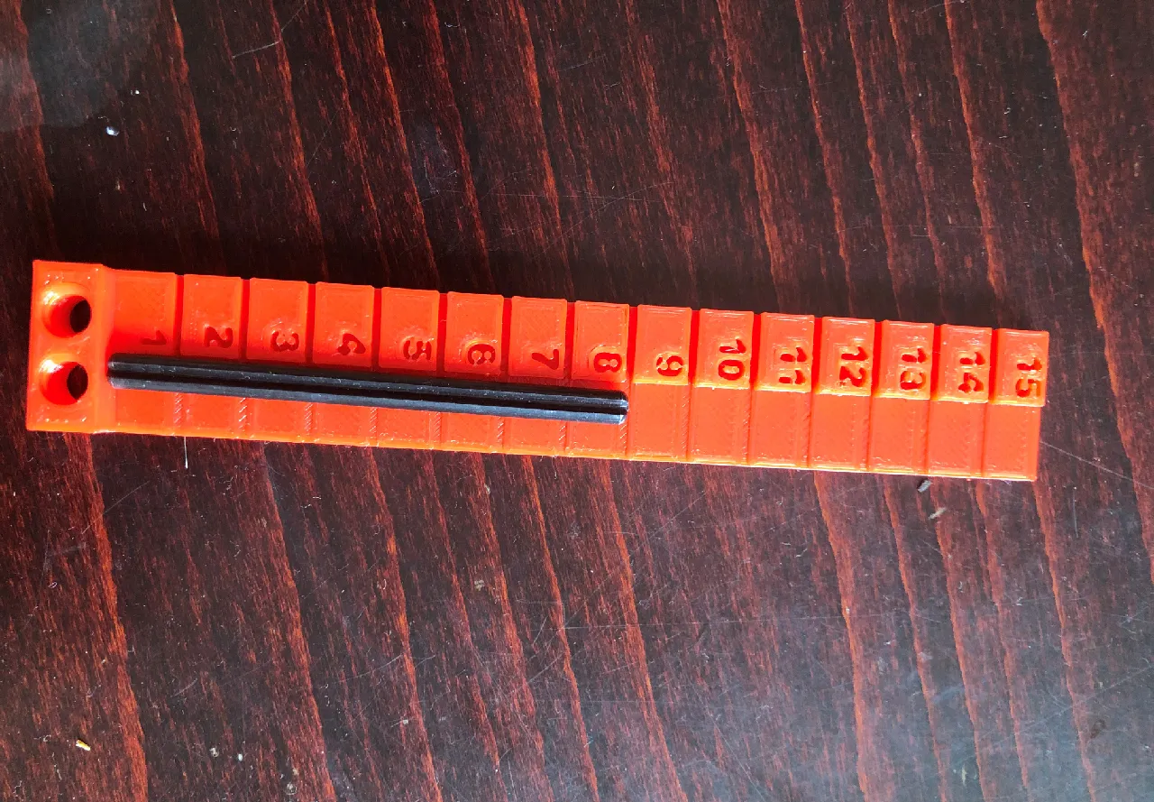 Ruler for LEGO by Tommi | Download free STL model | Printables.com