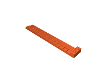 Ruler for LEGO by Tommi | Download free STL model | Printables.com