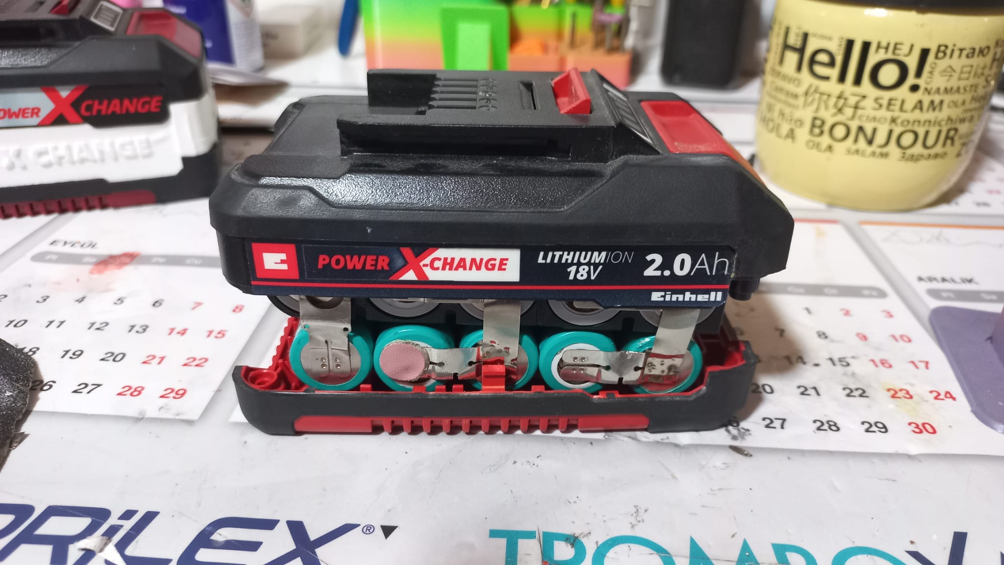 Einhell battery pack spacer by mustafa sancaklı | Download free STL ...