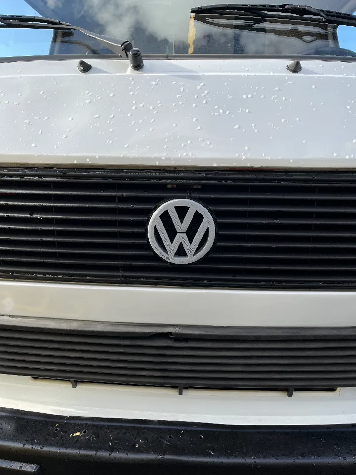 VW Transporter T3 front emblem by Norfae3D | Download free STL model ...