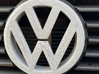 VW Transporter T3 front emblem by Norfae3D | Download free STL model ...