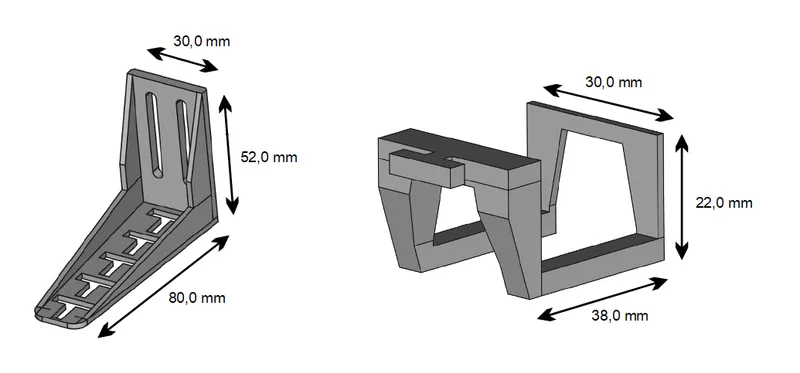 Desk cable hanger by Jeffry.B | Download free STL model | Printables.com