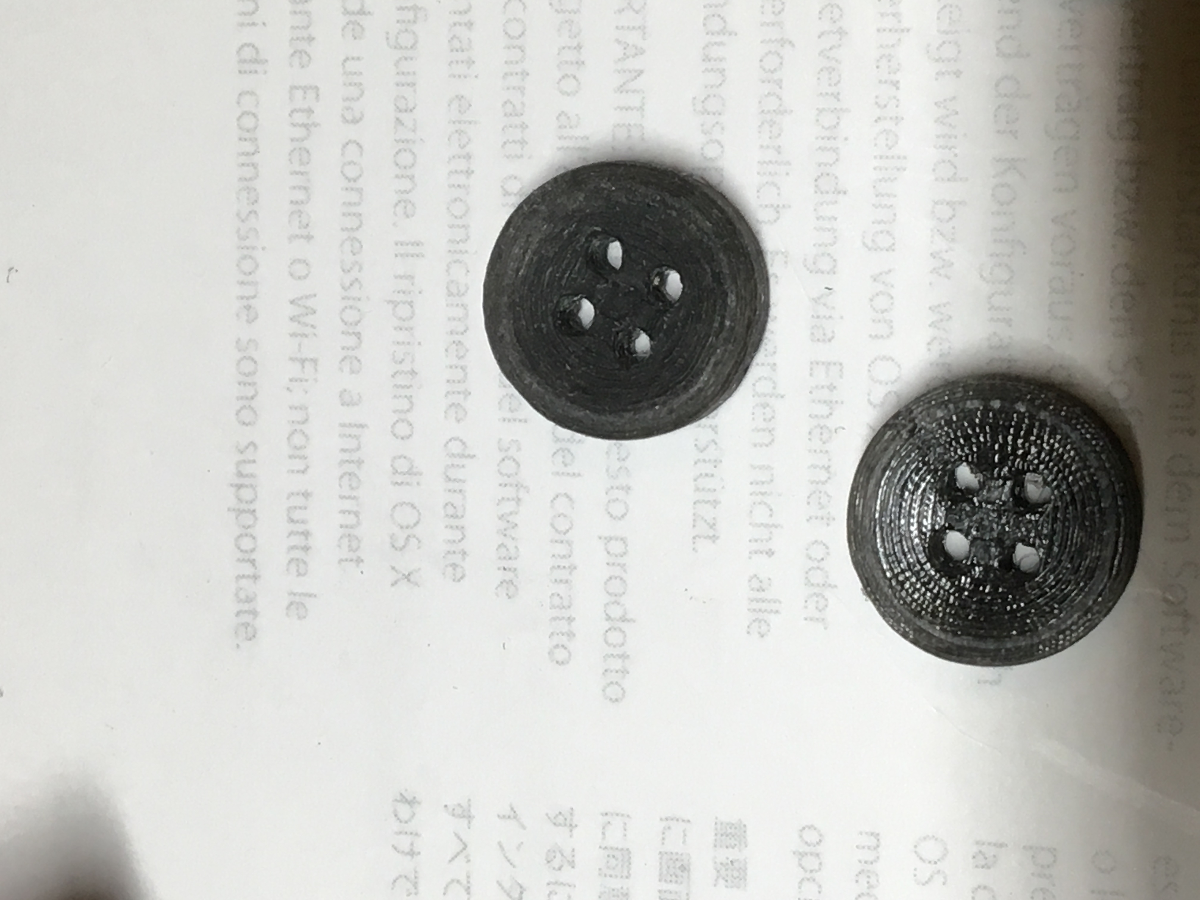 Standard size shirt buttons by Rab Beverly | Download free STL model ...