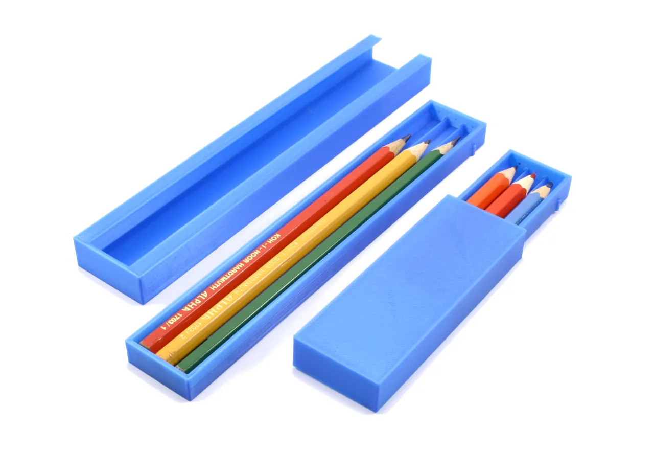 Pencil Box (parametric) by Pavel Rampas | Download free STL model ...