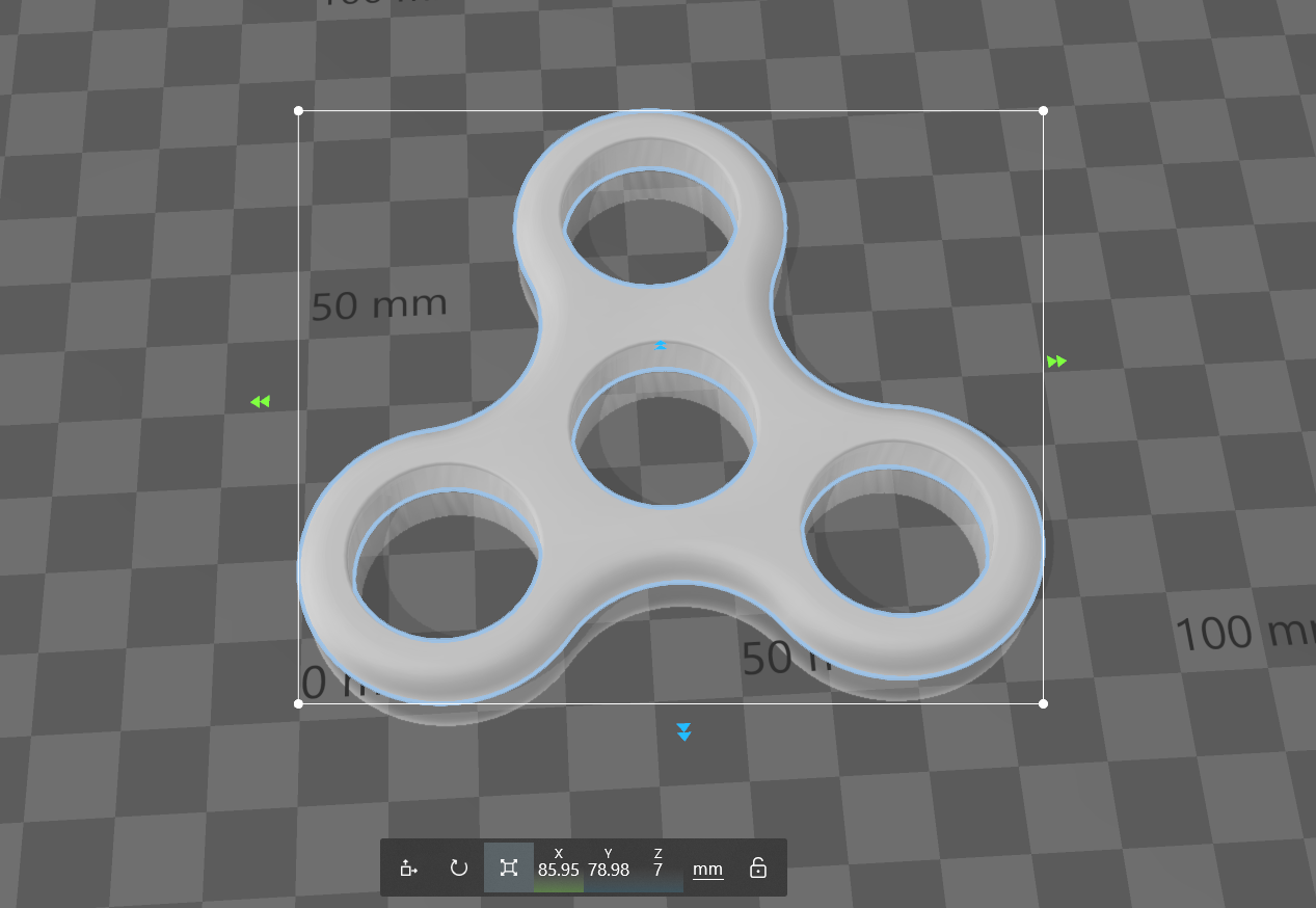 Generic fidget spinner model by Ifiok | Download free STL model ...