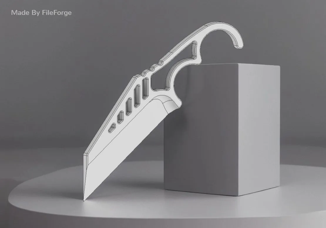 Skeletonized Knife by FileForge | Download free STL model | Printables.com