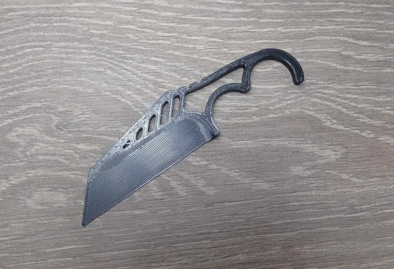 Skeletonized Knife by FileForge | Download free STL model | Printables.com