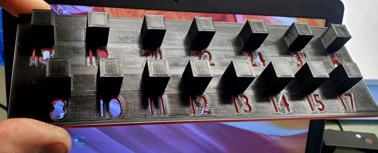 1/2 Deep impact socket rack by JK89 | Download free STL model ...