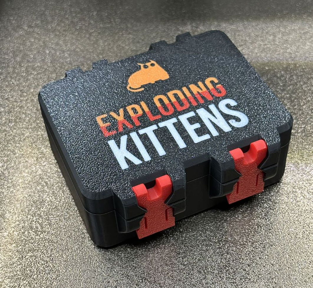 Exploding Kittens - Card Box - SnapLock Ed. by iamnotwhoiam | Download ...