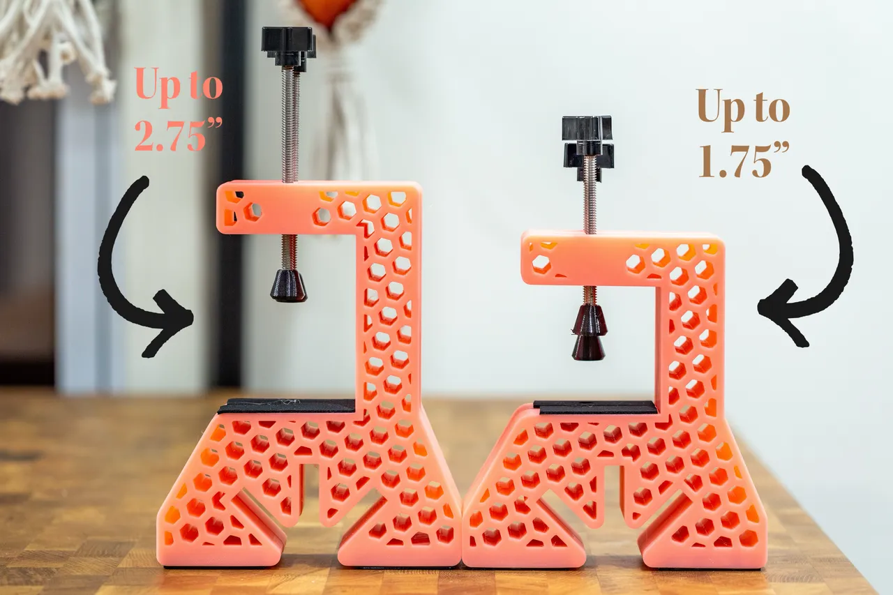 Snowboard/Ski Tuning Stands | Integrated Nut, 3D Printable Parts | C ...