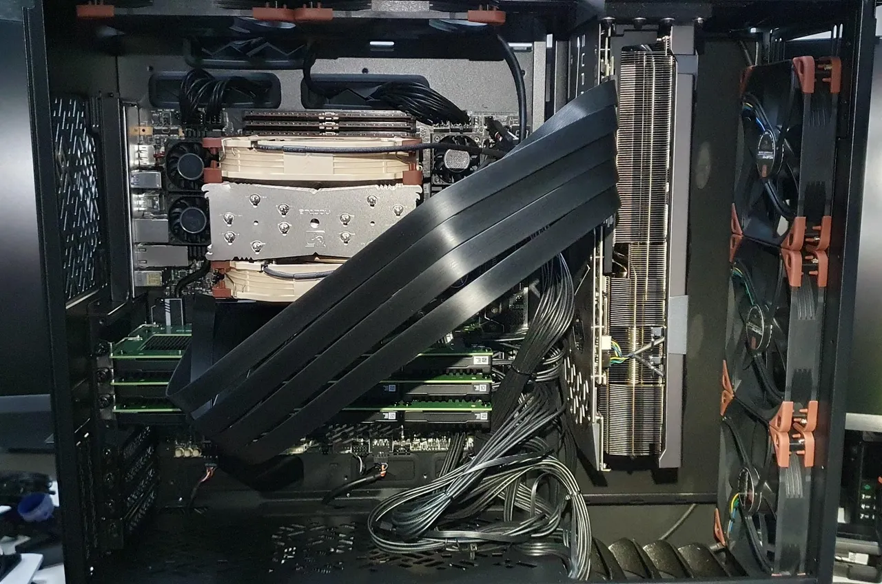 Fractal Design Define 7 XL Upright GPU mod by Petri | Download free STL ...