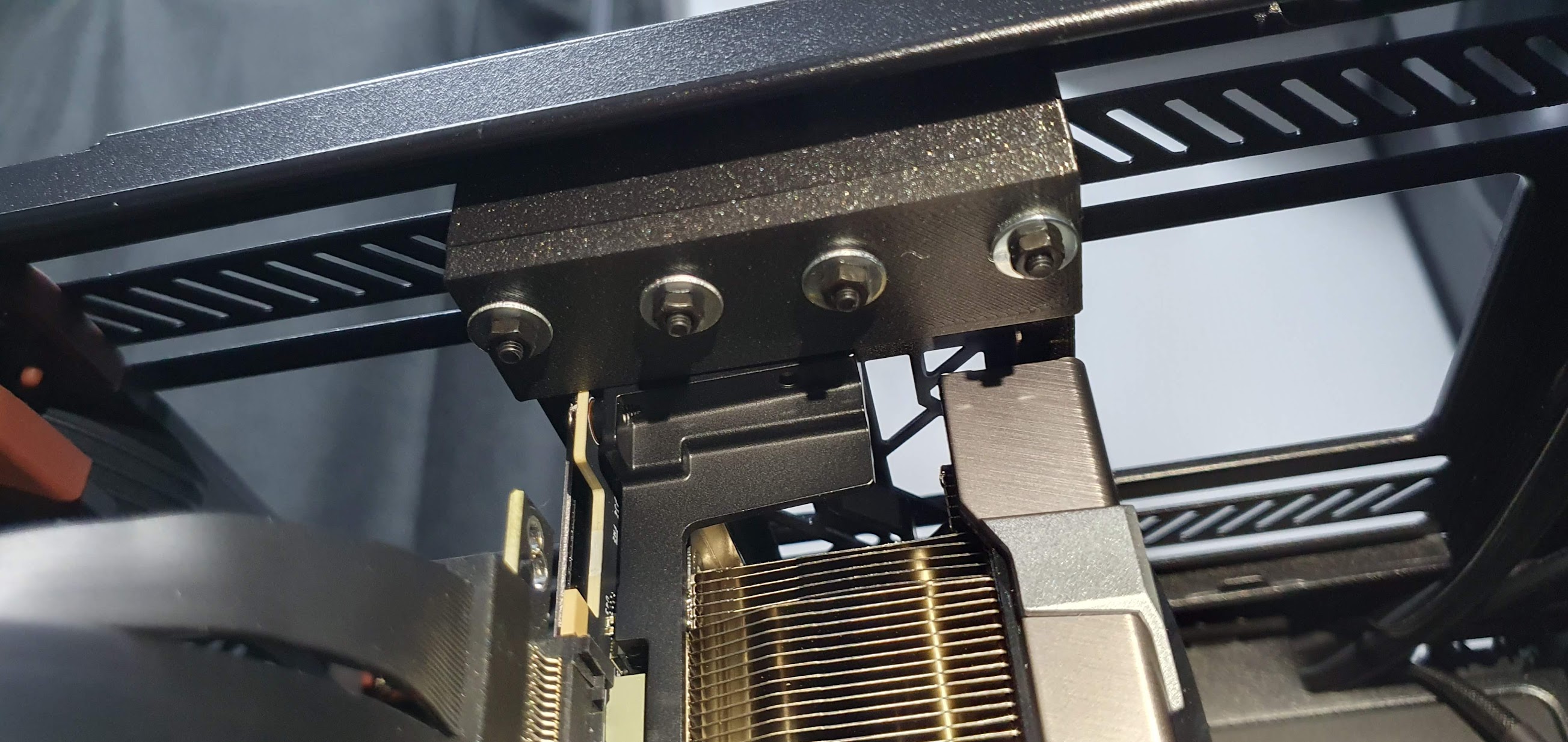 Fractal Design Define 7 XL Upright GPU mod by Petri | Download free STL ...