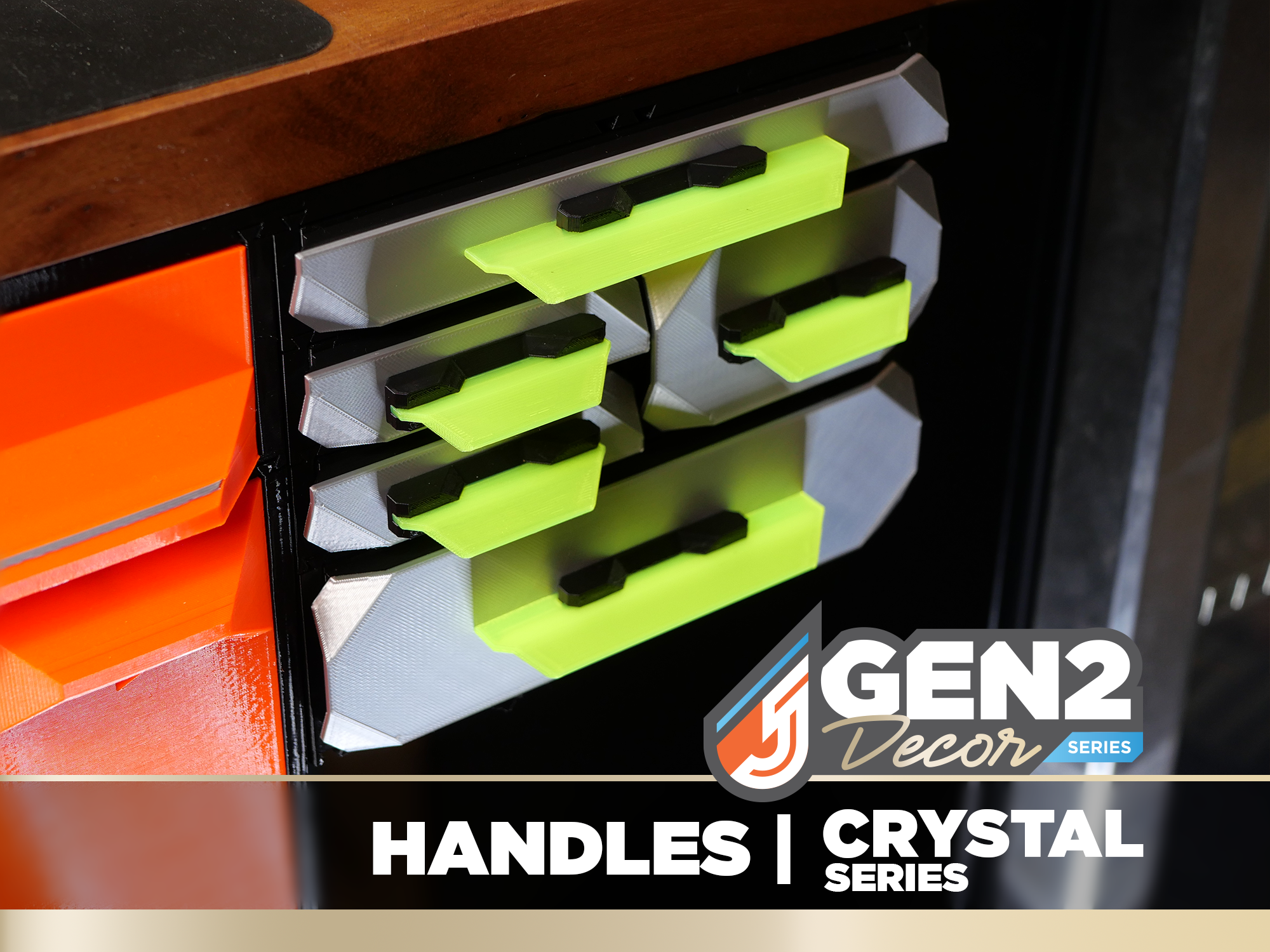 GEN2 Decor - Handles - Crystal by Jerrari | Download free STL model ...