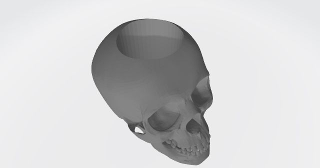 Tiki Torch Skull by Jason Puglielli | Download free STL model ...