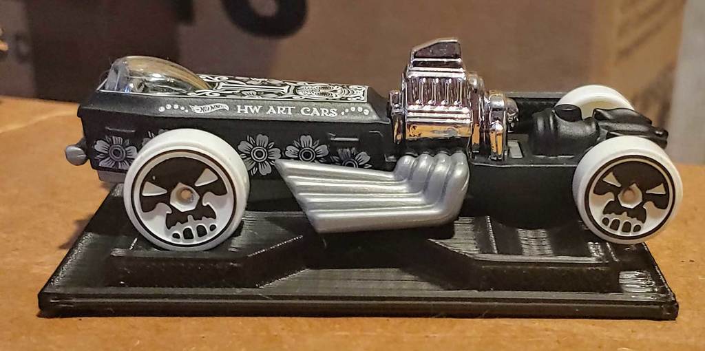 Hot Wheels 5-Car Stand v2 by SpiffOMatic | Download free STL model ...