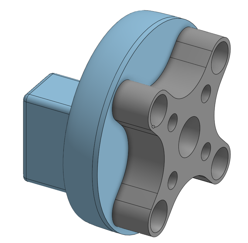 AtomRC Dolphin motor mount with adapter by pralidox | Download free STL ...