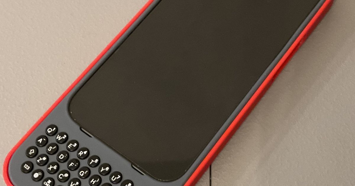 Clicks Keyboard Case... Case for iPhone 14 Pro v1.0 by Ben Ropple ...