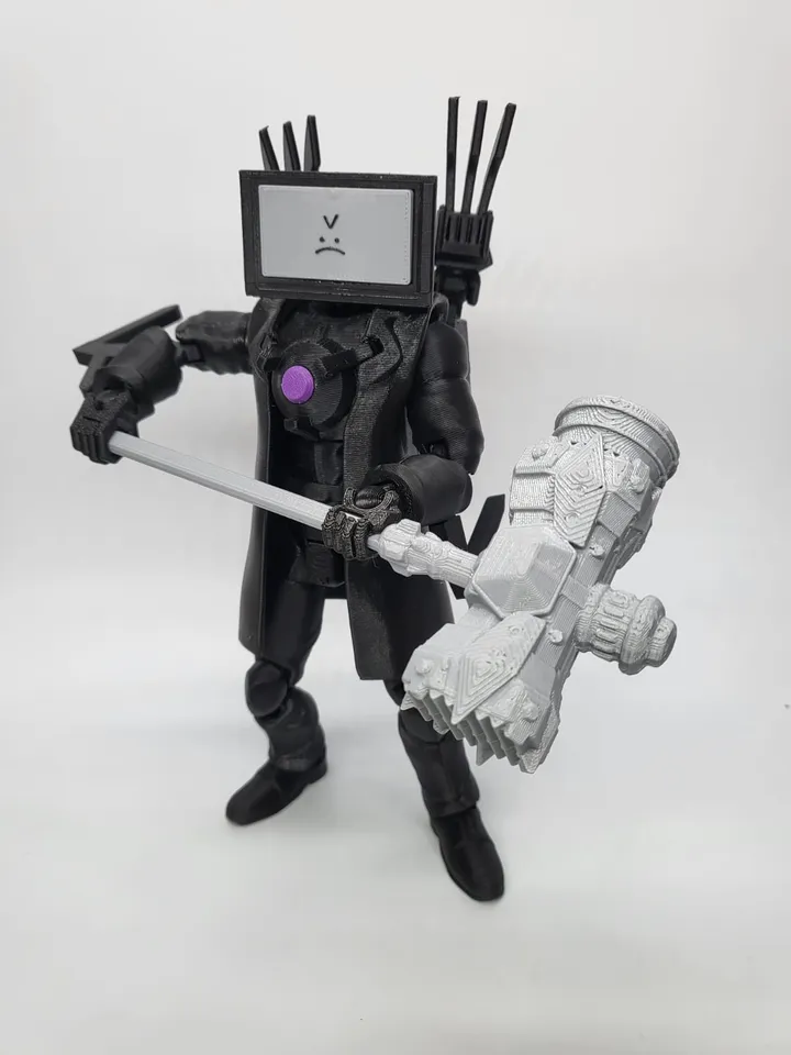 Dummy13 Titan Camera man Hammer Dummy 13 Cameraman skibidi toilet by ...