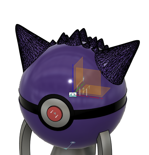 Auto-Opening Gengar Ball por CarlThePumpkinMan | Descargar modelo STL ...