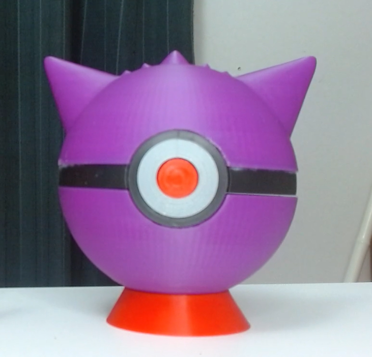 Auto-Opening Gengar Ball por CarlThePumpkinMan | Descargar modelo STL ...