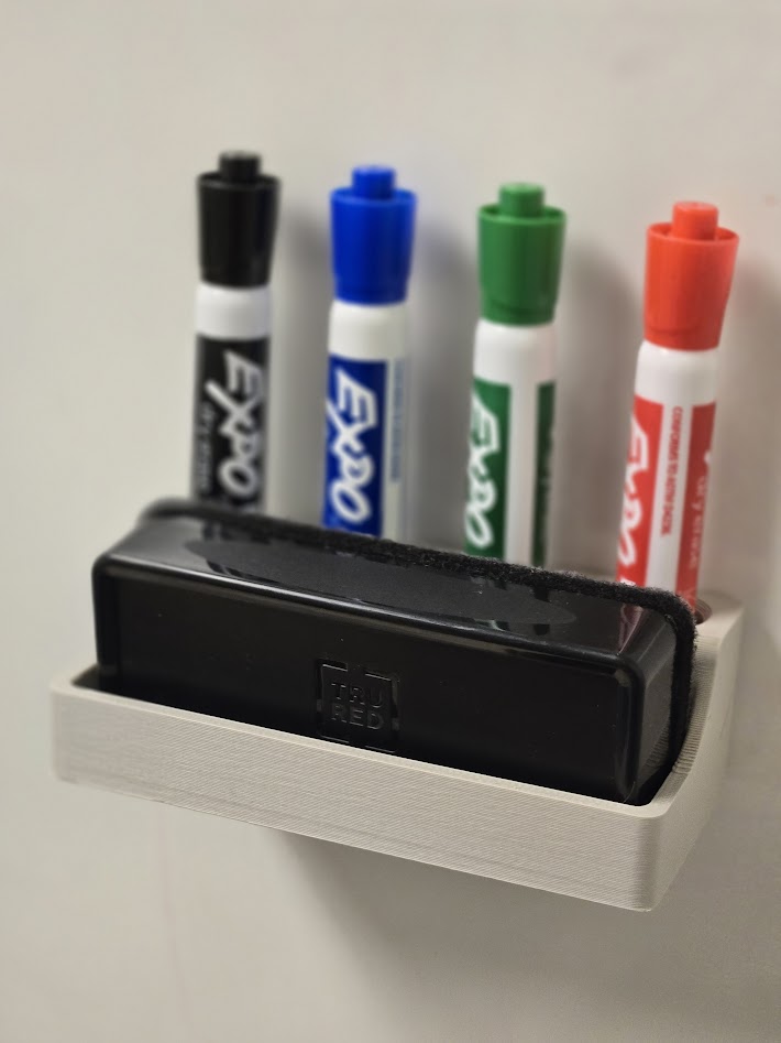 Magnetic Whiteboard Markers & Eraser Organizer by Javier Rizzo ...