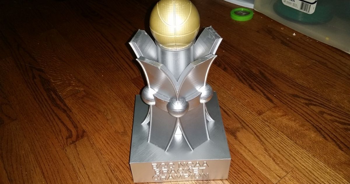 Basketball Trophy by JT3DP, LLC | Download free STL model | Printables.com