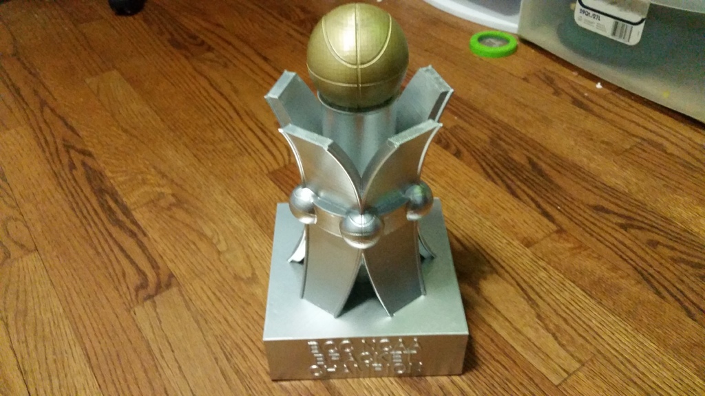 Basketball Trophy by JT3DP, LLC | Download free STL model | Printables.com