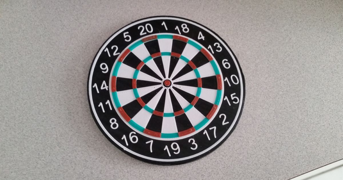 Dart Board by JT3DP, LLC | Download free STL model | Printables.com