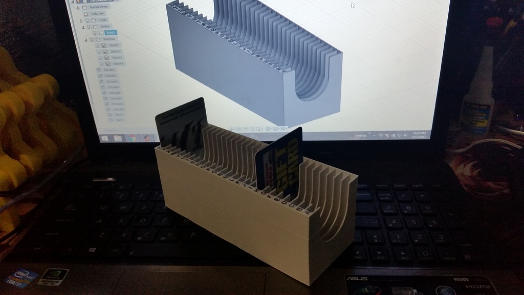 Business Card Holder by JT3DP, LLC | Download free STL model ...